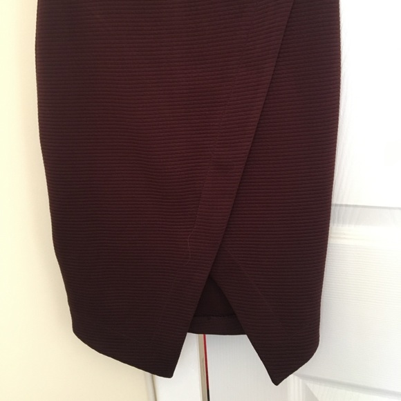 Bar III | Dresses | Bar Iii Dark Red Cocktail Dress | Poshmark